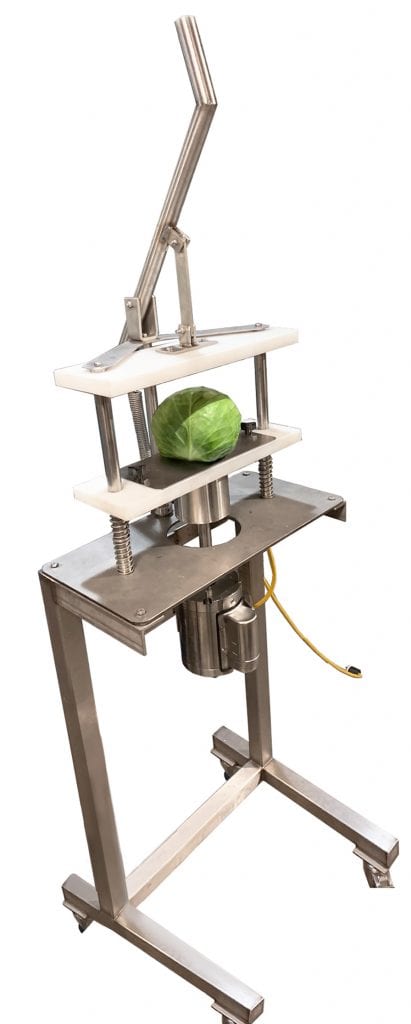 Electric Cabbage Corer | Charlies Machine Longmont, Colorado
